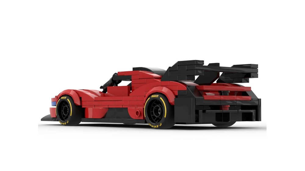 LEGO MOC Le Mans Hypercar Italian 499P by 6th gear | Rebrickable ...