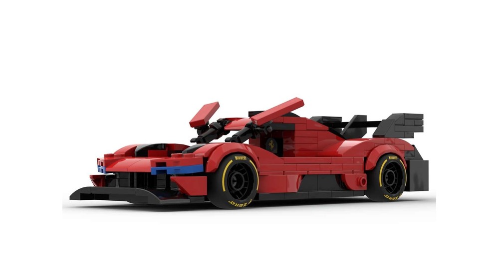 LEGO MOC Le Mans Hypercar Italian 499P by 6th gear | Rebrickable ...