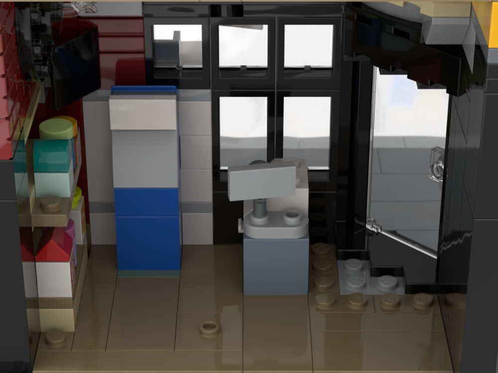 LEGO MOC-225615 Modular Spider-Verse Bodega by Risbee_Bricks ...