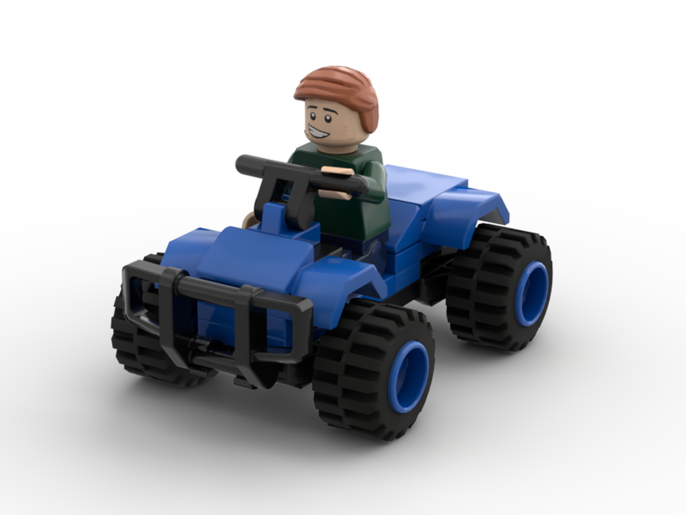 LEGO MOC Quad bike by Ryanthelegoguy | Rebrickable - Build with LEGO