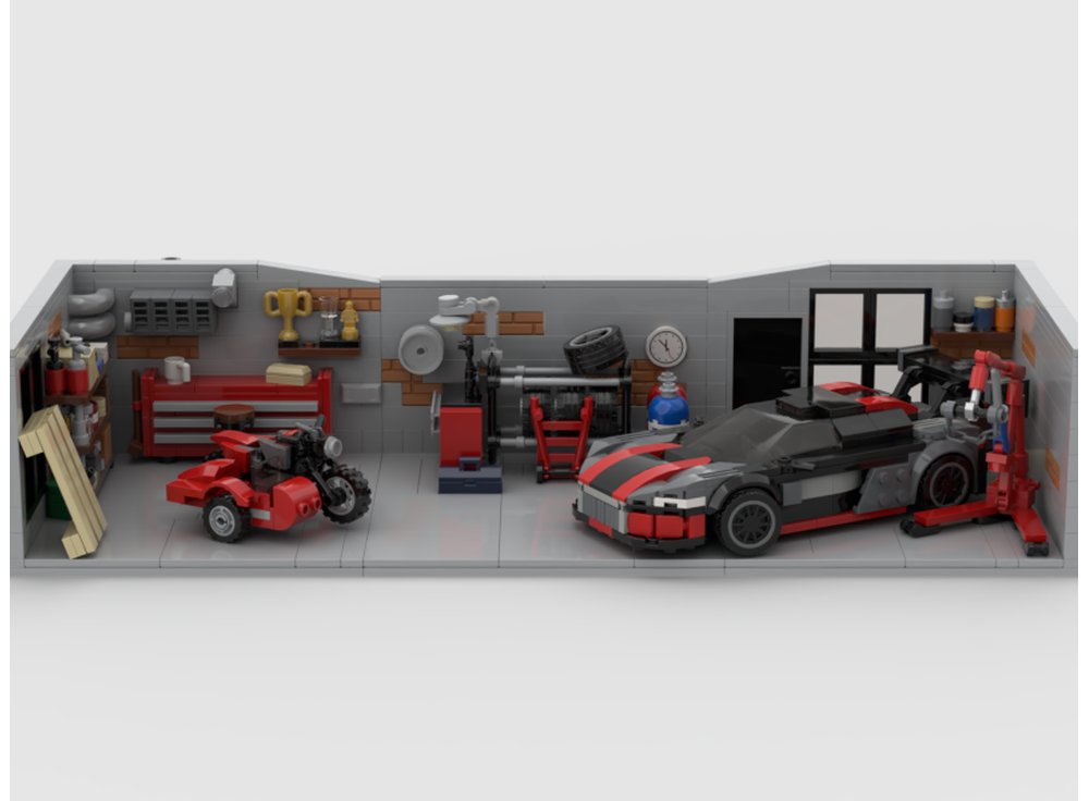 Lego Speed Champions Garage