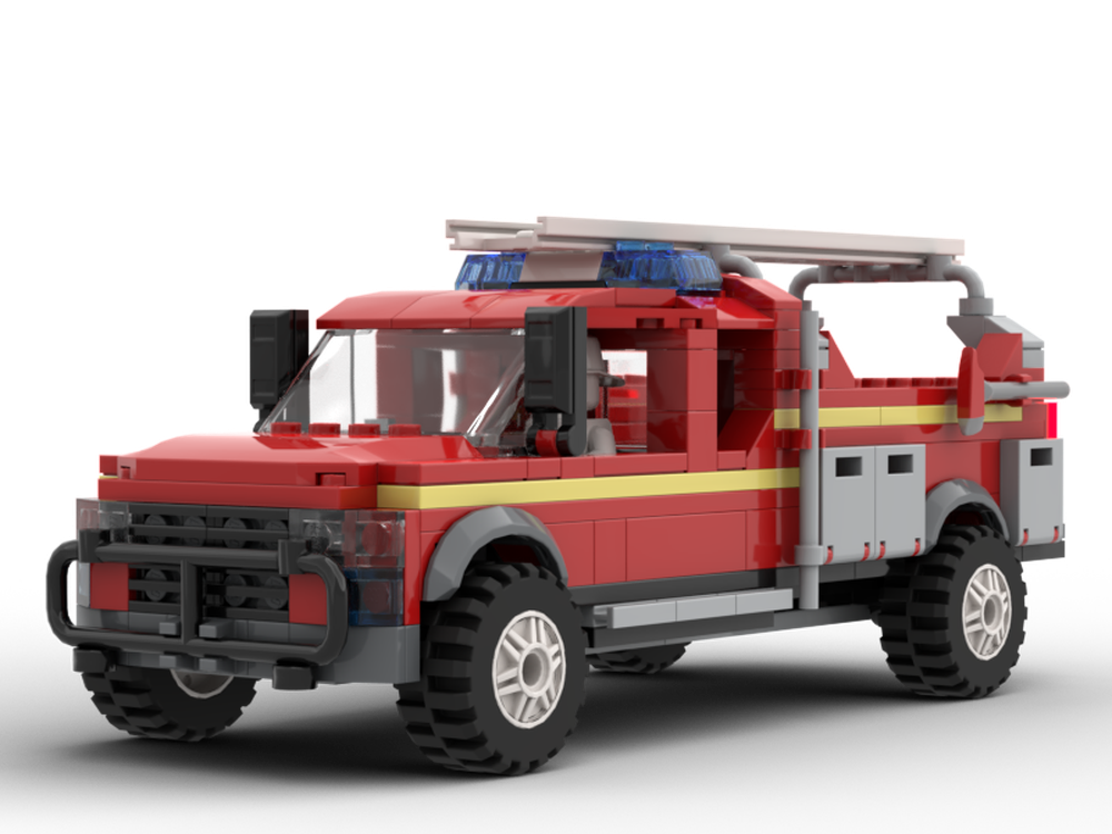 LEGO MOC 60231-1 - Fire Chief Response Truck- 8 wide version by ...
