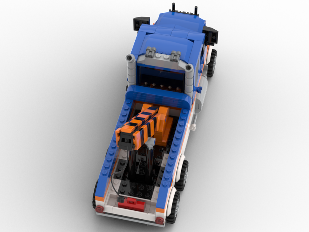 LEGO MOC 60056 Tow Truck- 8 wide version by Littlehof5 | Rebrickable ...