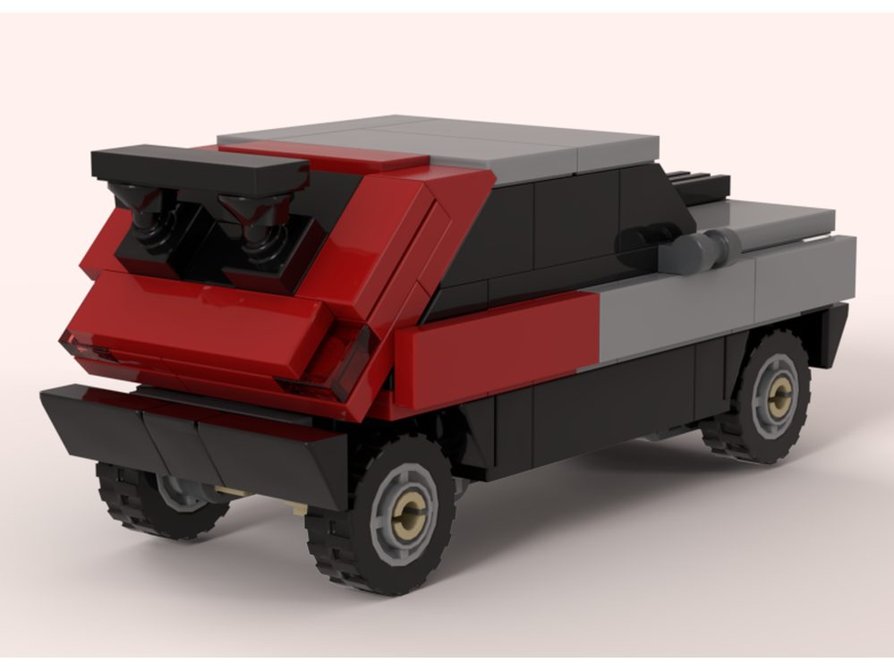 LEGO MOC Renault 5 GT by Masel | Rebrickable - Build with LEGO