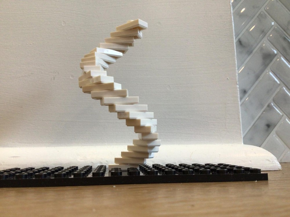 LEGO MOC Satisfying staircase by DnDBrickinBros | Rebrickable - Build ...
