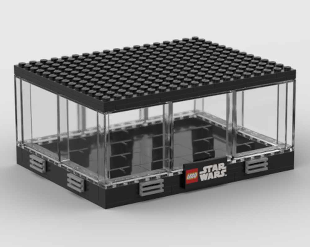 LEGO MOC Minifigure display V2 by Ckinion | Rebrickable - Build with LEGO
