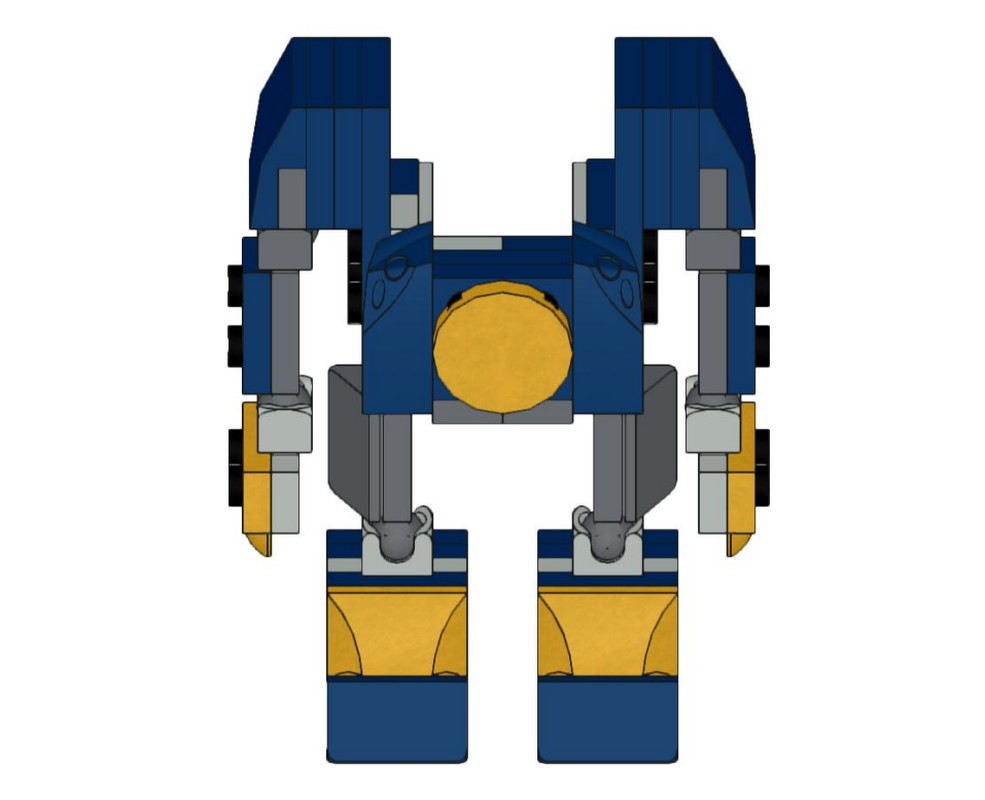 LEGO MOC Jack's Mech by JackLegoBear | Rebrickable - Build with LEGO