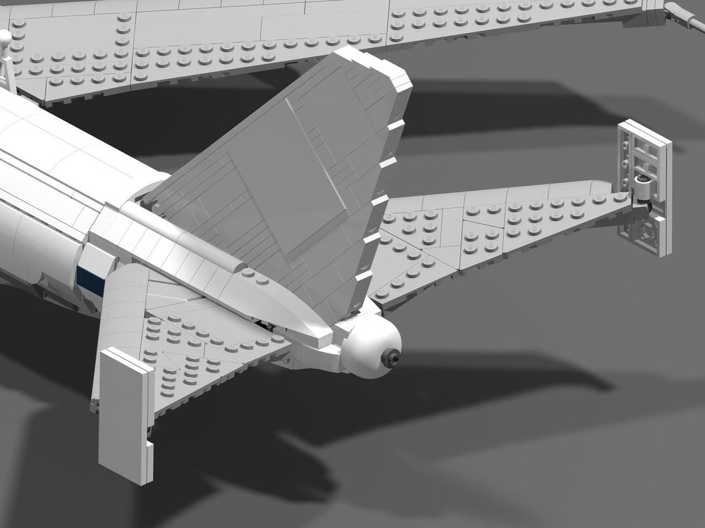 LEGO MOC Horizontal stabilizer mod for 10360 747 SCA by @ndy ...