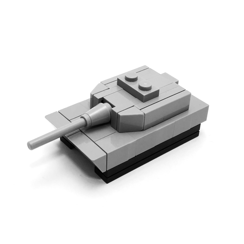 LEGO MOC Leopard 2SG Main Battle Tank Microscale Instructions by ...