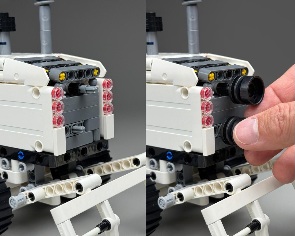 LEGO MOC Lunar Motor Grader and Energy Station by Guys and Bricks ...