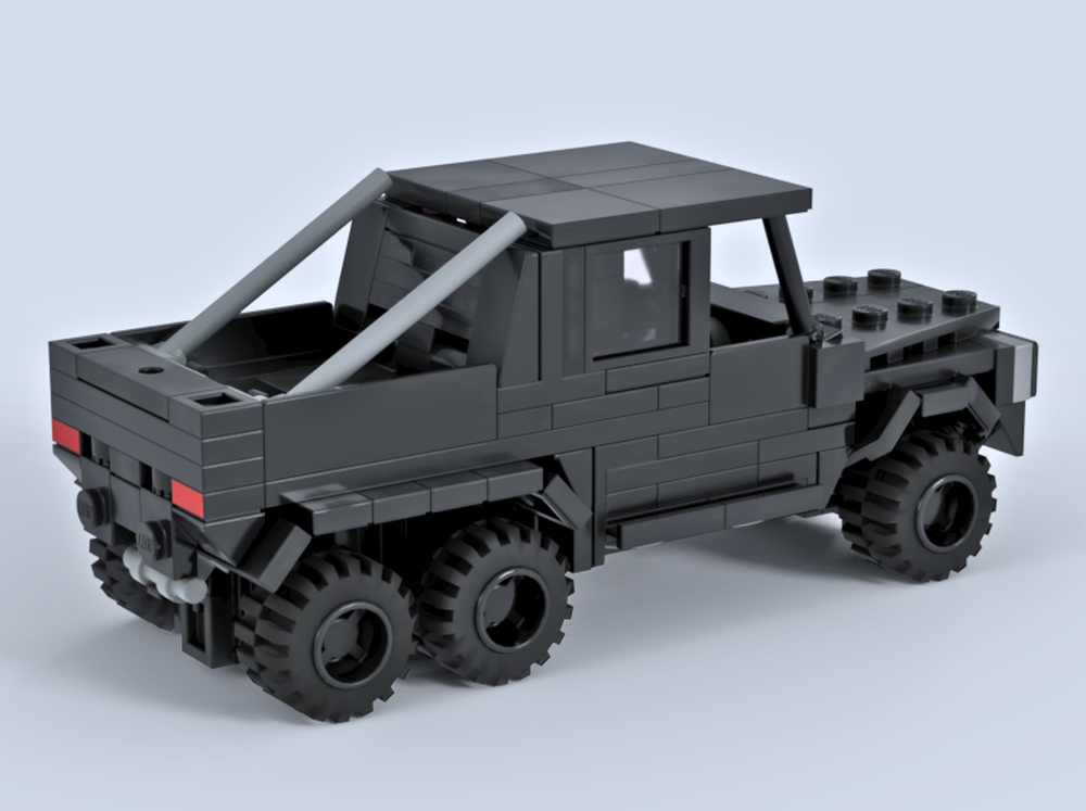 LEGO MOC Mercedes G63 6x6 (1:35 Minifigure Scale) by jkbricks1 ...