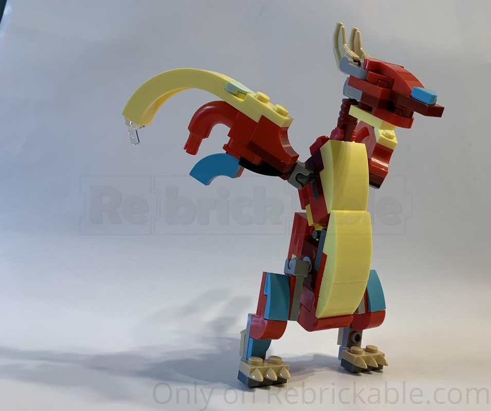 LEGO MOC-225656 31145 Wyvern by CommanderZhav | Rebrickable - Build ...