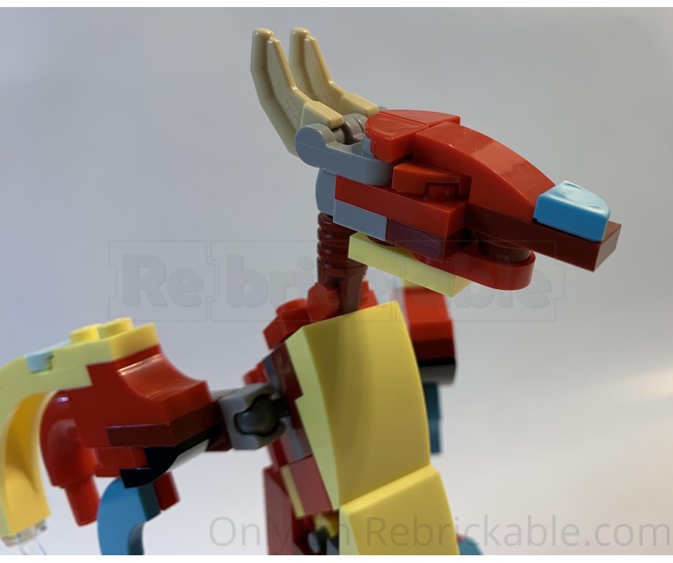 LEGO MOC 31145 Wyvern by CommanderZhav | Rebrickable - Build with LEGO
