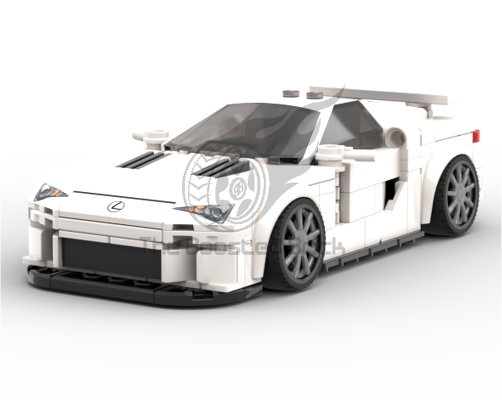 LEGO MOC Lexus LFA by TheBoostedBrick | Rebrickable - Build with LEGO