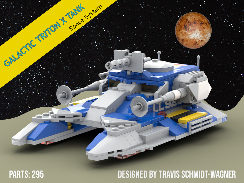 LEGO MOC-225678 GALACTIC TRITON X TANK - Alt Build 10497 by ...