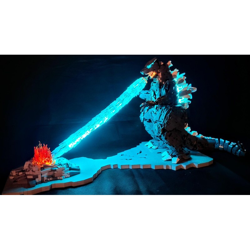 LEGO MOC Godzilla's Atomic Breath by Tee_Baum_Bricks | Rebrickable ...