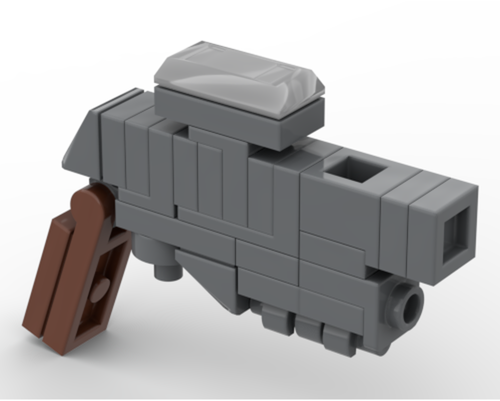 LEGO MOC 10mm Pistol (Fallout) by Mojave-Ghoul | Rebrickable - Build ...