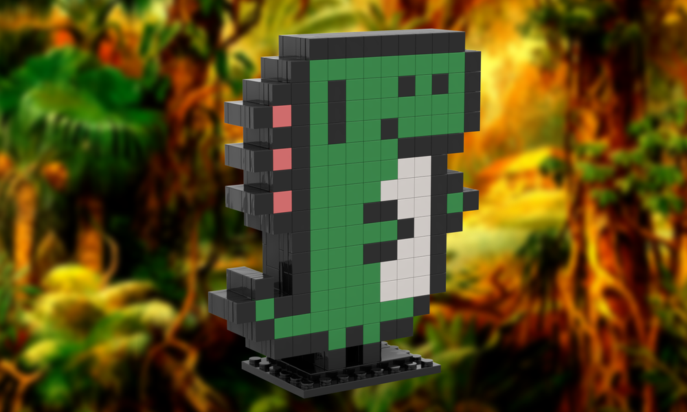 LEGO MOC Twitch Dino by brick_millennial | Rebrickable - Build with LEGO