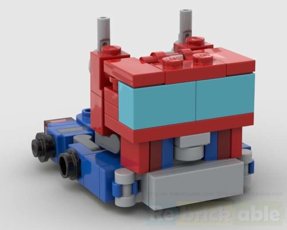 LEGO MOC-225687 Mini Optimus Prime by moyerpandabuilder | Rebrickable ...