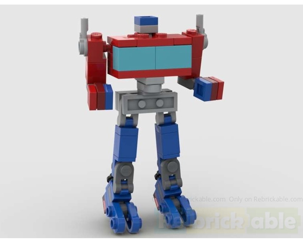 LEGO MOC Mini Optimus Prime by moyerpandabuilder | Rebrickable - Build ...