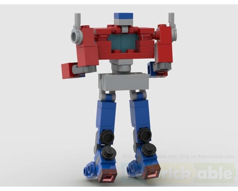 LEGO MOC Mini Optimus Prime by moyerpandabuilder | Rebrickable - Build ...