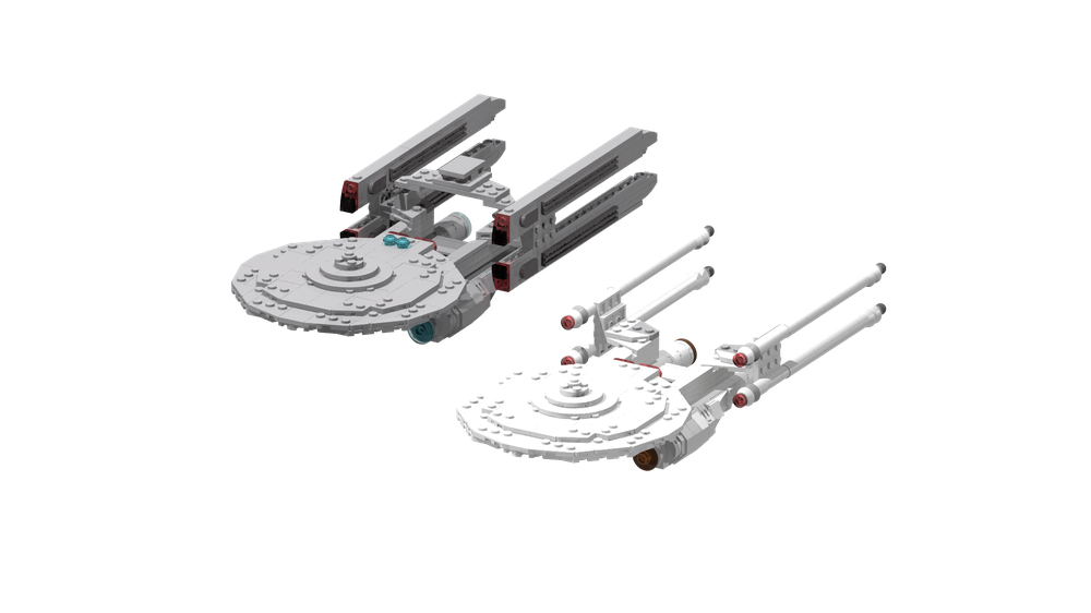 LEGO MOC Proxima-Class Battlecruiser, Classic and Refit, Version 2 by ...