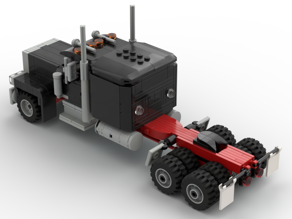 LEGO MOC Peterbilt 379 1994 by N_LegoGarage | Rebrickable - Build with LEGO