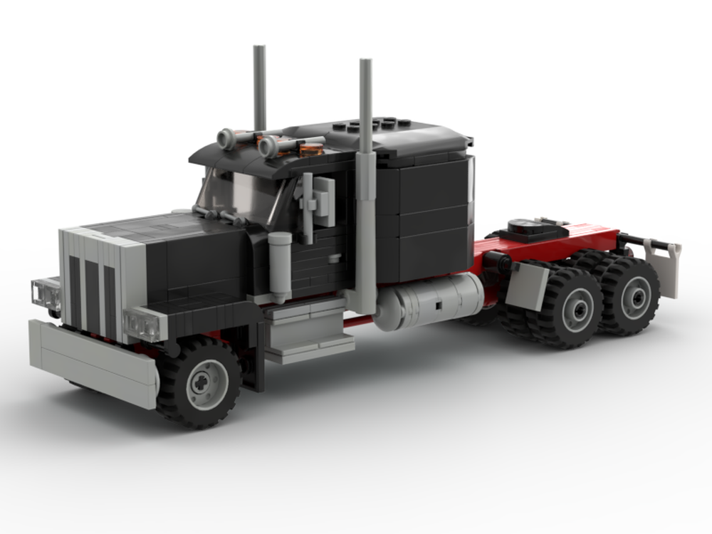 LEGO MOC Peterbilt 379 1994 by N_LegoGarage | Rebrickable - Build with LEGO