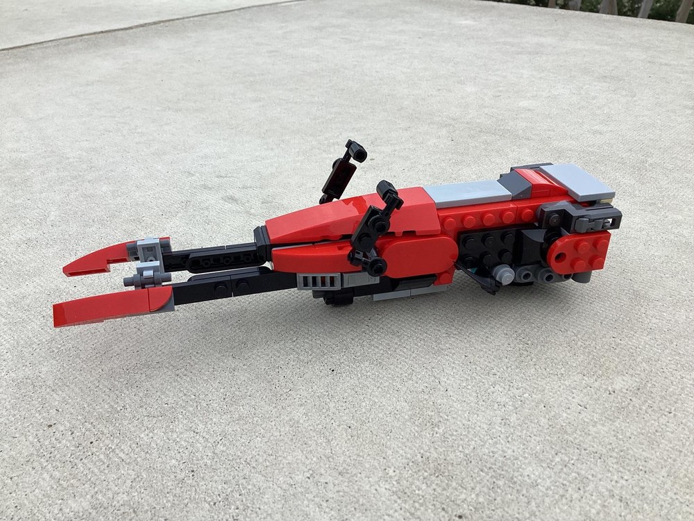 LEGO MOC-225711 speeder bike by robotmovement | Rebrickable - Build ...