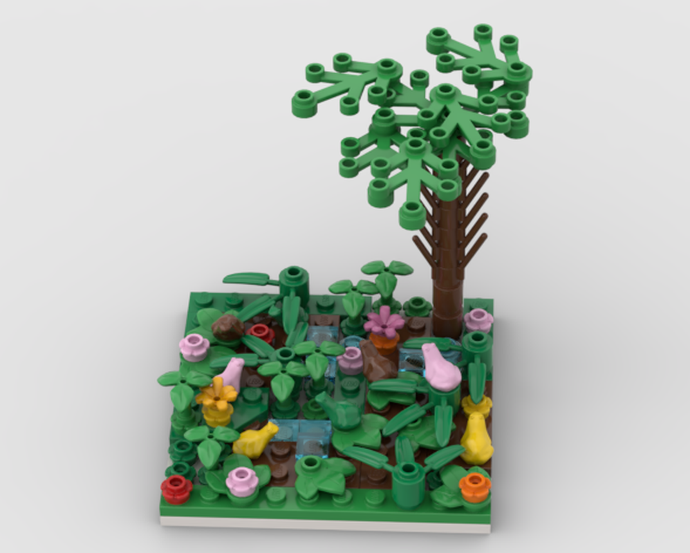 LEGO MOC Small swamp scene by guyisat10 | Rebrickable - Build with LEGO