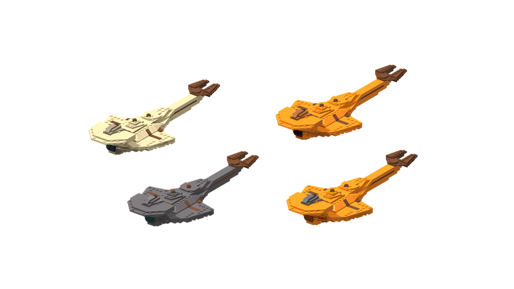 LEGO MOC Cardassian Galor-Class Variants (and Keldon-Class), Smooth ...