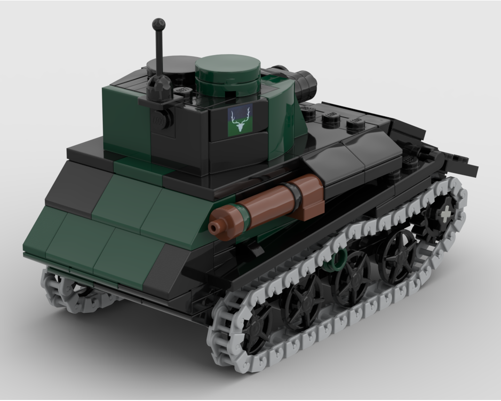LEGO MOC-225737 Vickers mk VI by ccffpt | Rebrickable - Build with LEGO