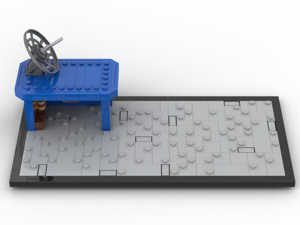 LEGO MOC Classic Spaceman Display by Risbee_Bricks | Rebrickable ...