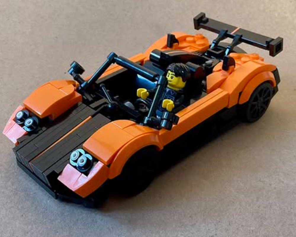 LEGO MOC Pagani Zonda Cinque Roadster by moose_builds | Rebrickable ...