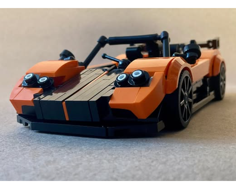 LEGO MOC Pagani Zonda Cinque Roadster by moose_builds | Rebrickable ...