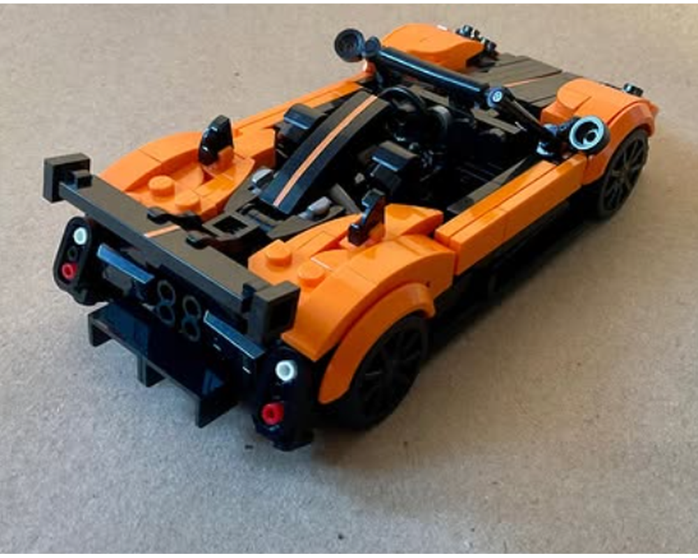 LEGO MOC Pagani Zonda Cinque Roadster by moose_builds | Rebrickable ...