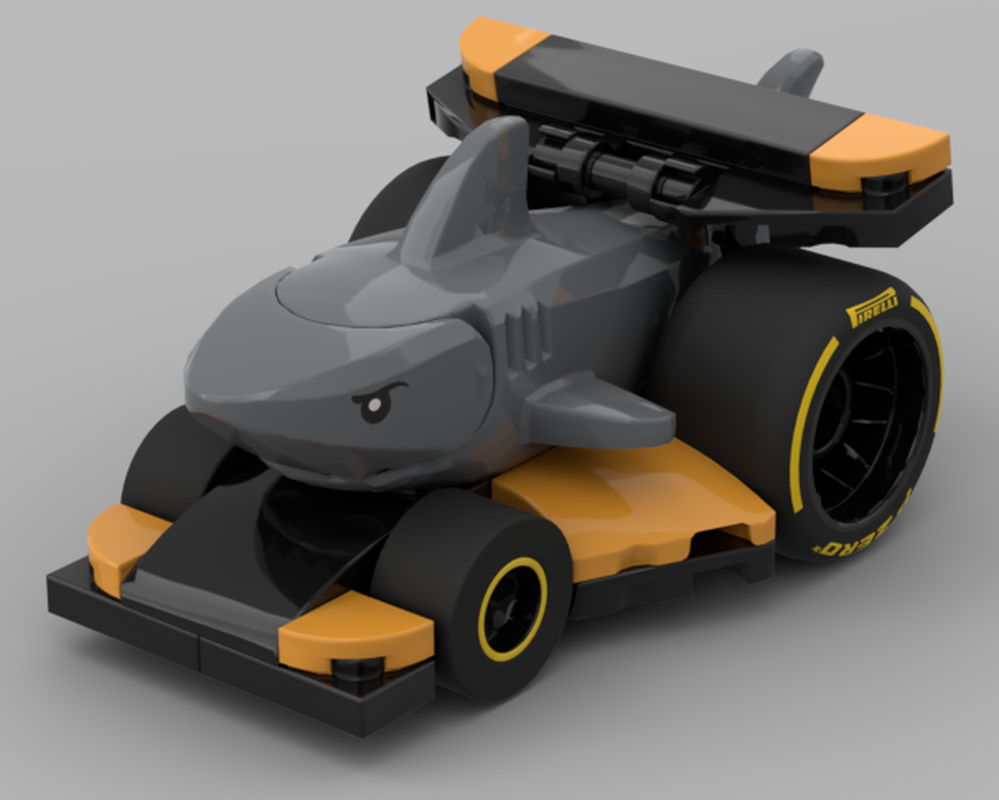 LEGO MOC-225757 Shark Racer by RadratBrick | Rebrickable - Build with LEGO