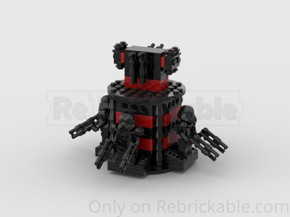 LEGO MOC Spinning D Trooper Docking Station by Stackem | Rebrickable ...