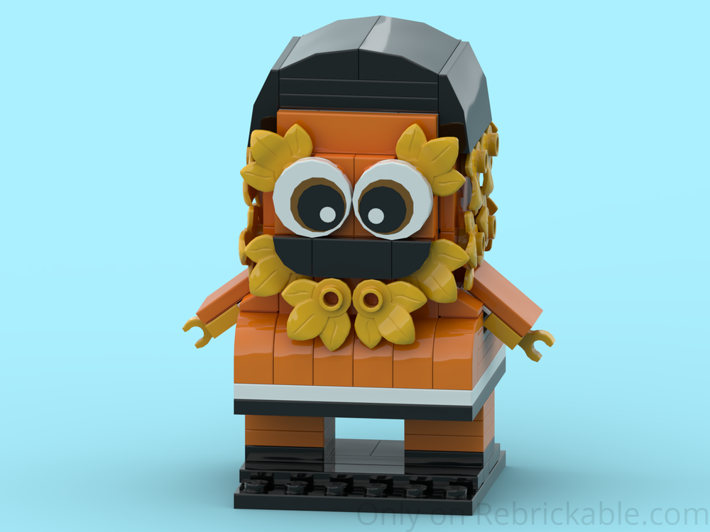 LEGO MOC-225764 Brickheadz Gritty Mascot by aa_brick_creations ...
