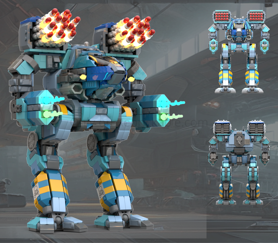 LEGO MOC Timber Wolf [Mad Cat] Battlemech by canuck33 | Rebrickable ...