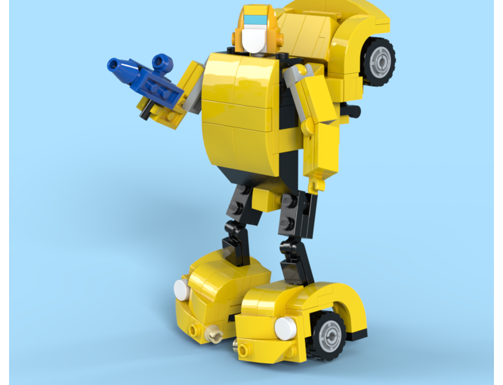 LEGO MOC Bumblebee G1 by grosnoob51 | Rebrickable - Build with LEGO