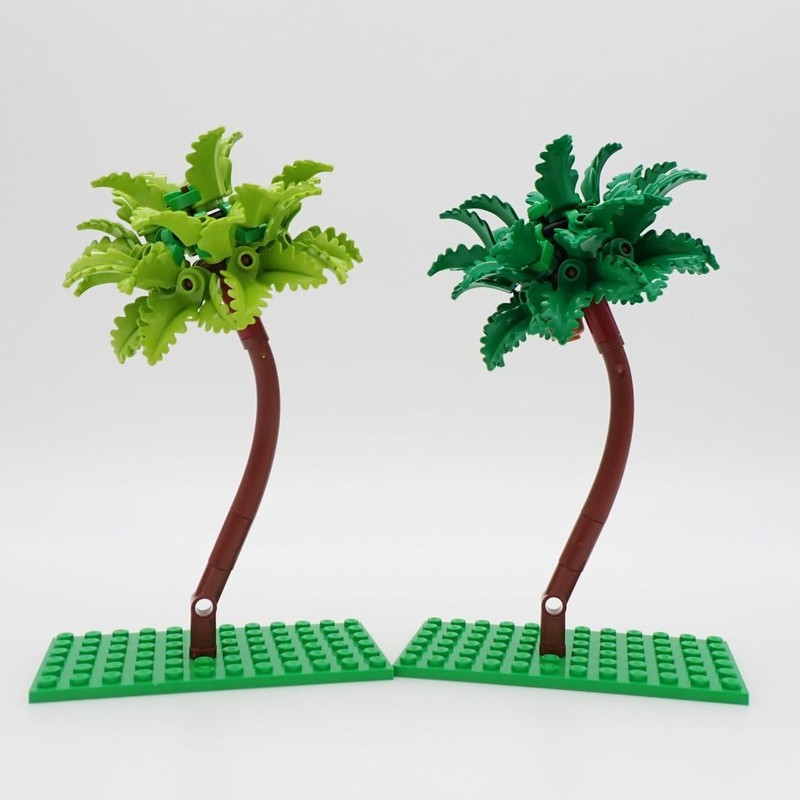 LEGO MOC Bushy Palm Tree by Terra_Ender | Rebrickable - Build with LEGO