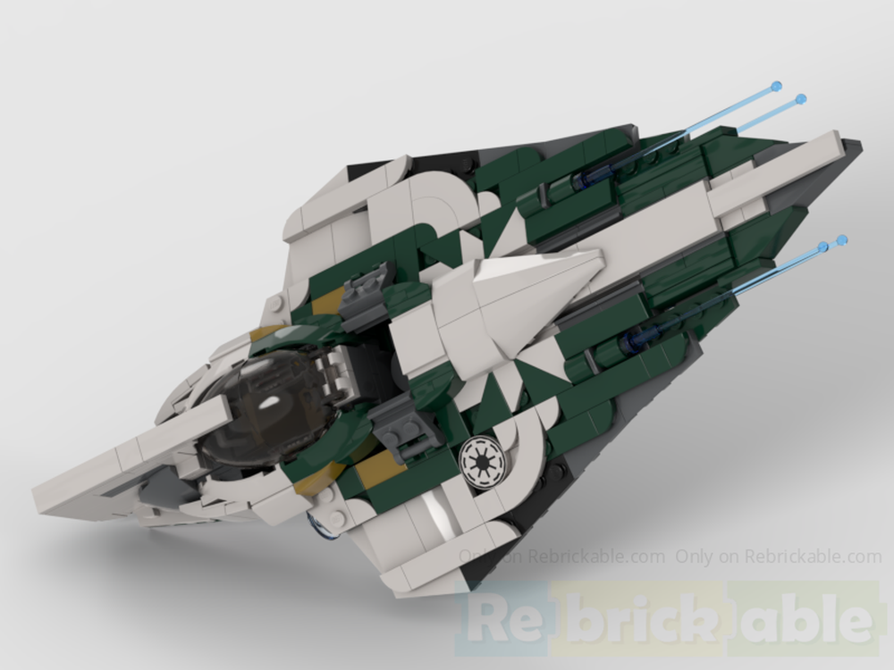 LEGO MOC Saesee Tiin's Delta-7B Aethersprite-Class Light Interceptor by ...