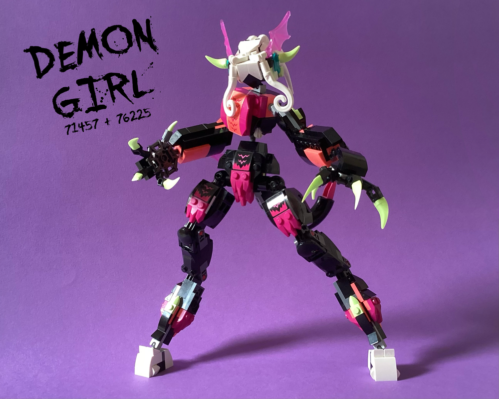 LEGO MOC Demon Girl - 71457 + 76225 Combiner by TotalMaddness ...