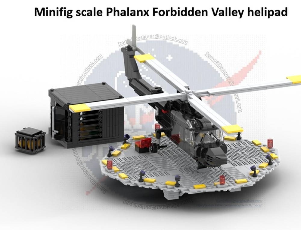 LEGO MOC Alton Towers Forbidden Valley Lynx Mk9a and BRDM-2 Phalanx by ...