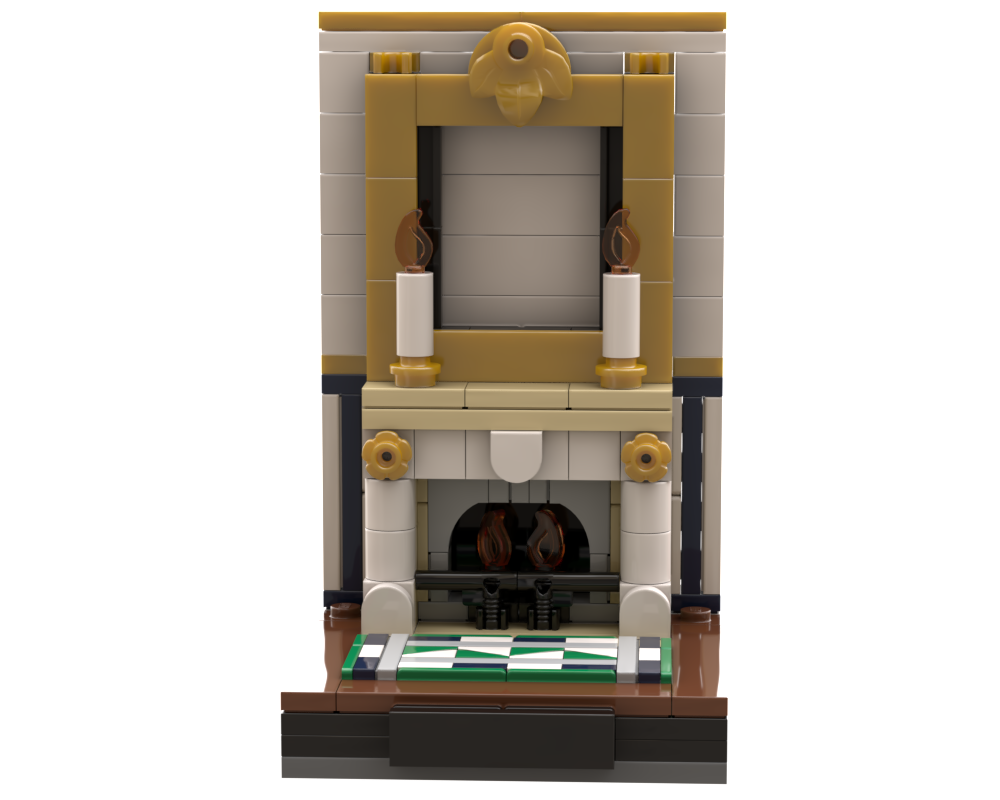 LEGO MOC-225800 Roseings Park Fireplace Photostand by timandjoshbricks ...