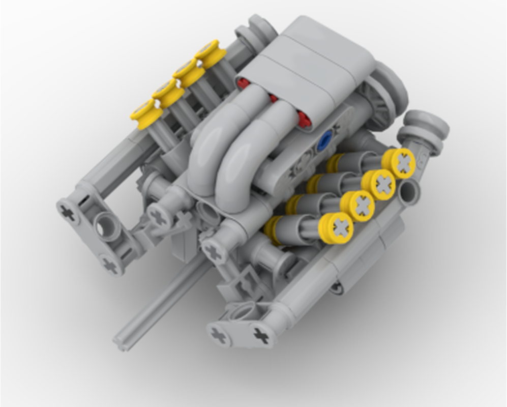 LEGO MOC V8 for my Dodge by TRXRic | Rebrickable - Build with LEGO