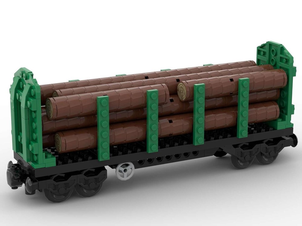 LEGO MOC Wooden wagon by Jac63 | Rebrickable - Build with LEGO