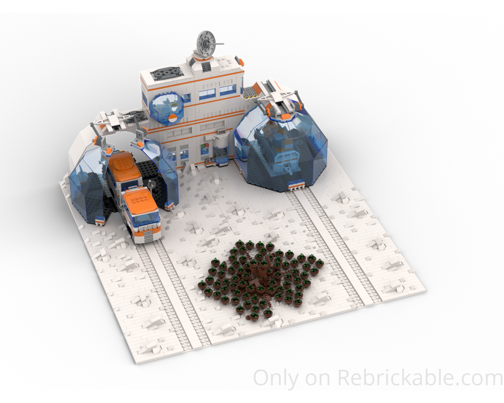 LEGO MOC SBA Extension: 16x32 with road/track by Hedu88 | Rebrickable ...
