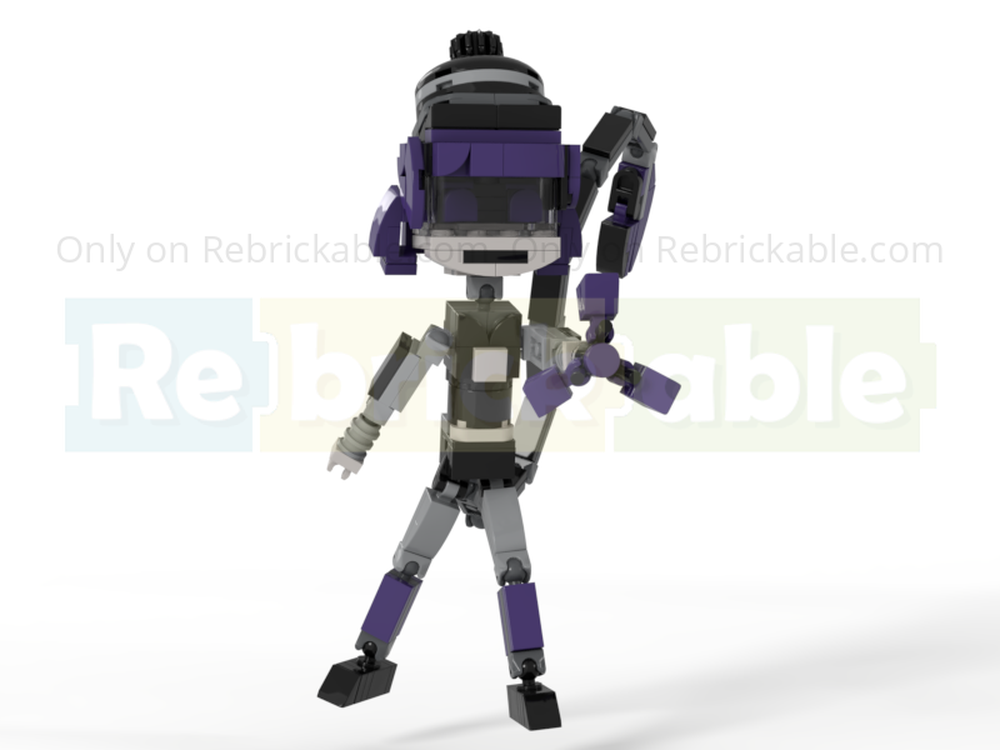 LEGO MOC Uzi Doorman from Murder Drones by The_Veemonator | Rebrickable ...